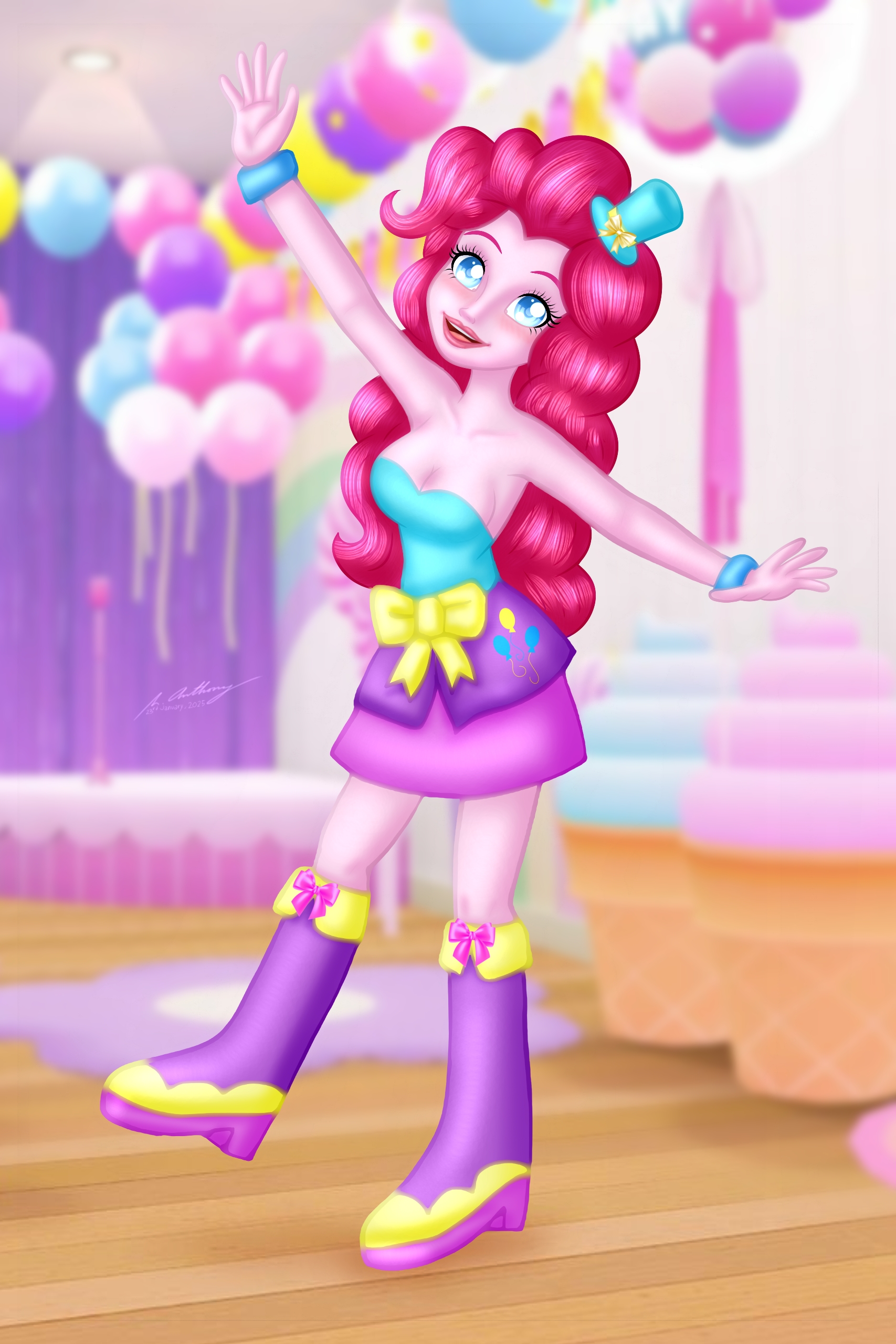Pinkie Pie Behang
