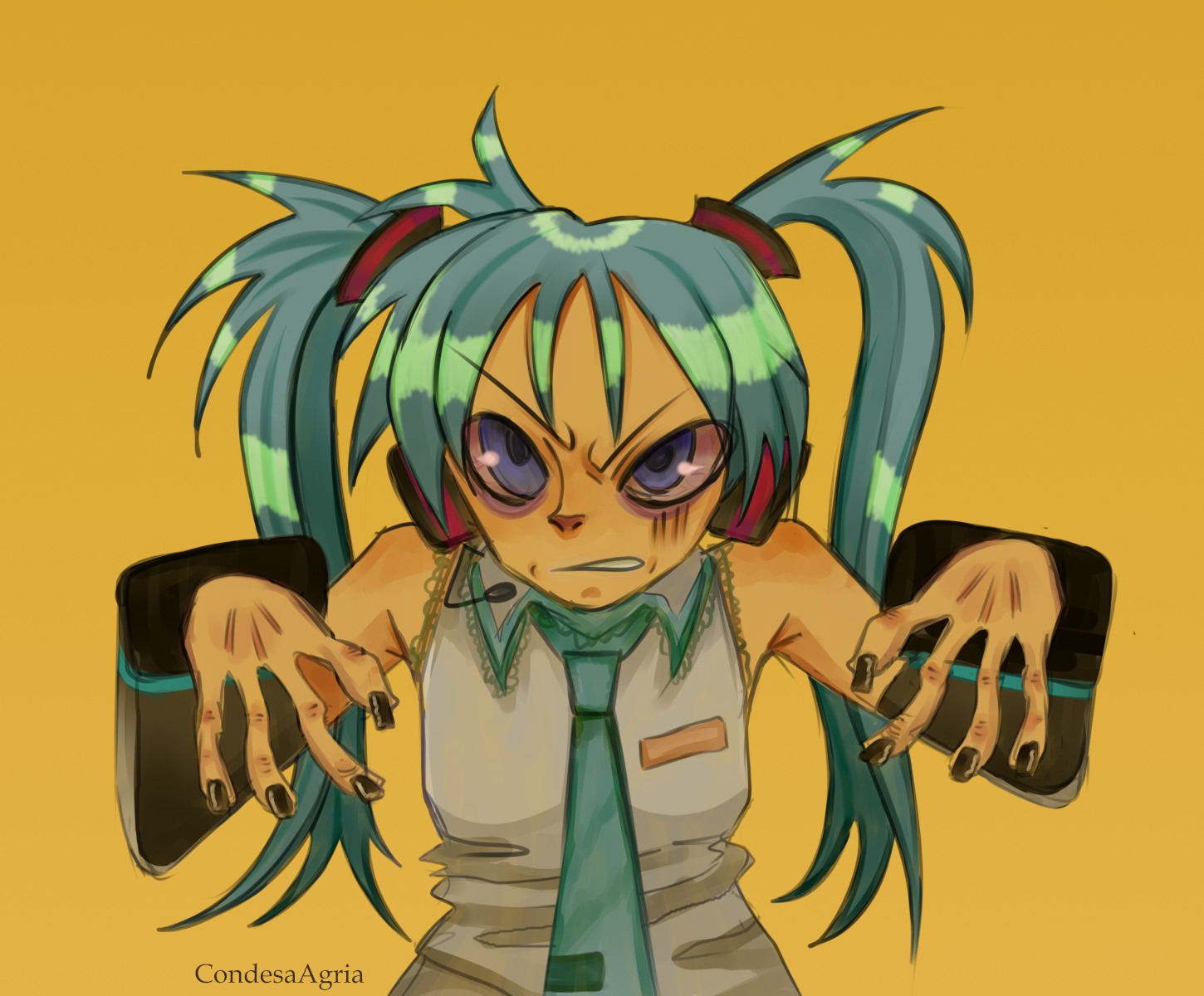 Hatsune Miku Angry