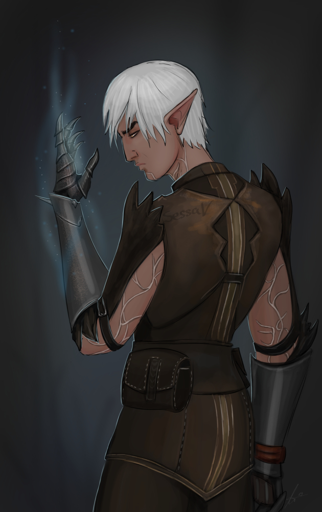 Fenris Dragon Age Art